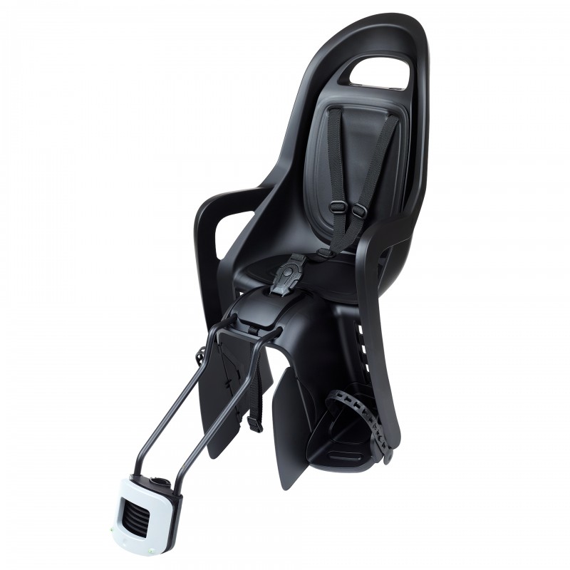 Groovy 29'' - Child Bike Seat Black and Dark Grey for Small Frames and ...
